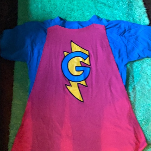 Sesame Street | Tops | Nwot Super Grover Tshirt With Detachable Cape ...
